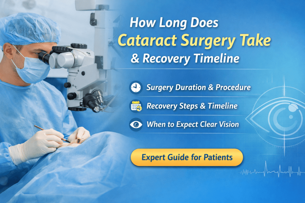 How Long Does Cataract Surgery Take - Insight Eye Clinic