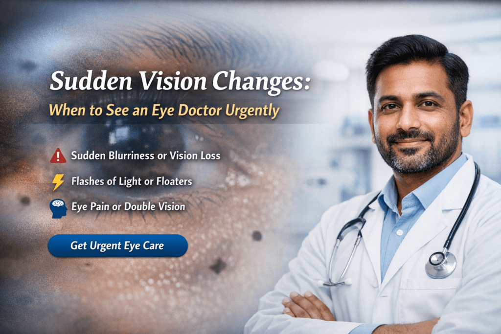 Sudden Vision Changes- Insight Eye Clinic