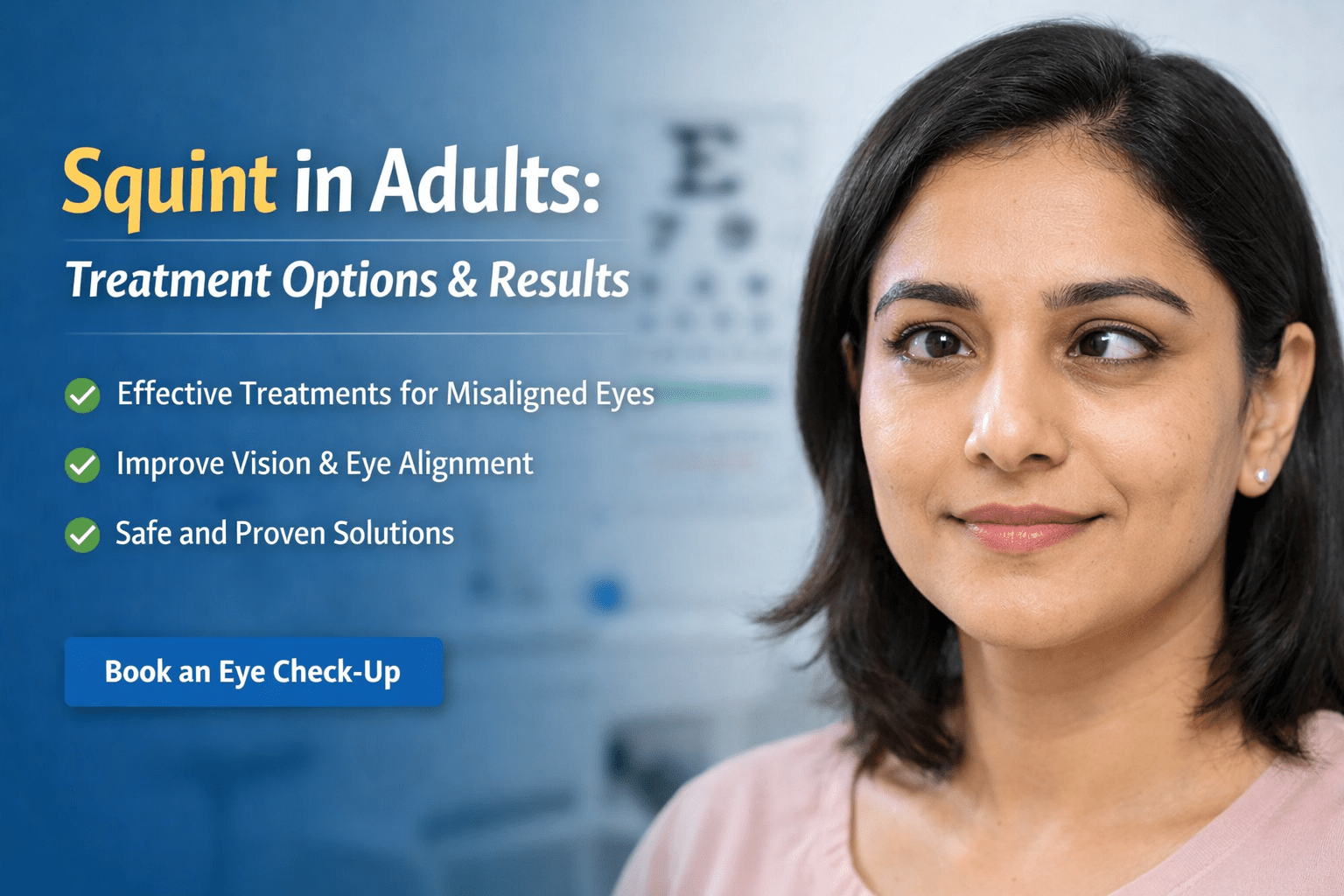 Squint in Adults: Treatment Options - Insight Eye Clinic